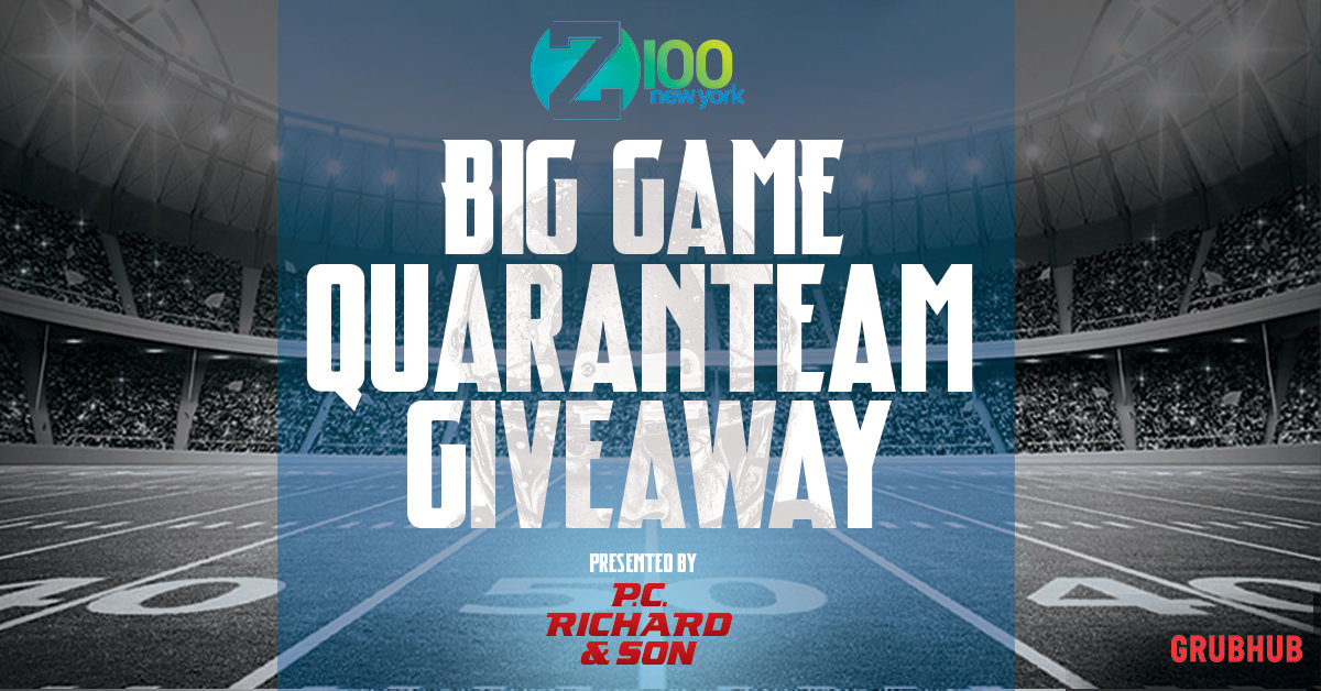 Z100 Big Game Quaranteam Giveaway presented by P.C. Richard and Son