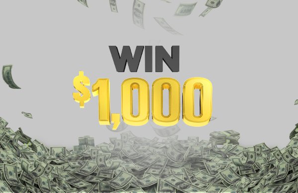 Listen to Win $1,000 Every Hour!